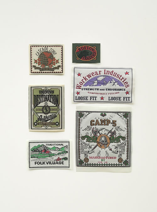 [Tag/Labels/Wappen] Vintage Labels2 6 types